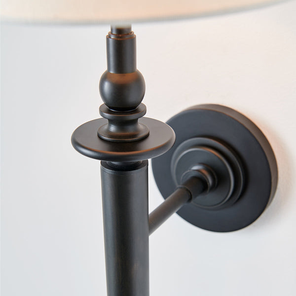 Capri 1L tall wall sconce - TW1021AI - Lumenarc